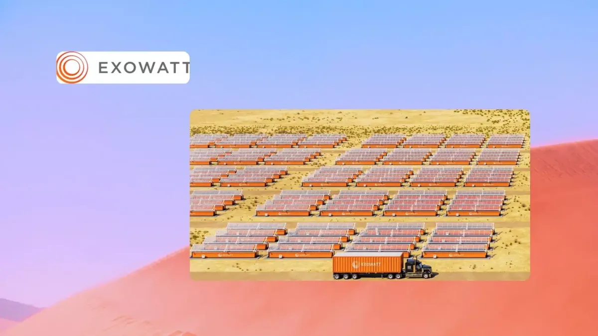 Exowatt Secures $20M For Modular Energy Systems In AI Data Centers